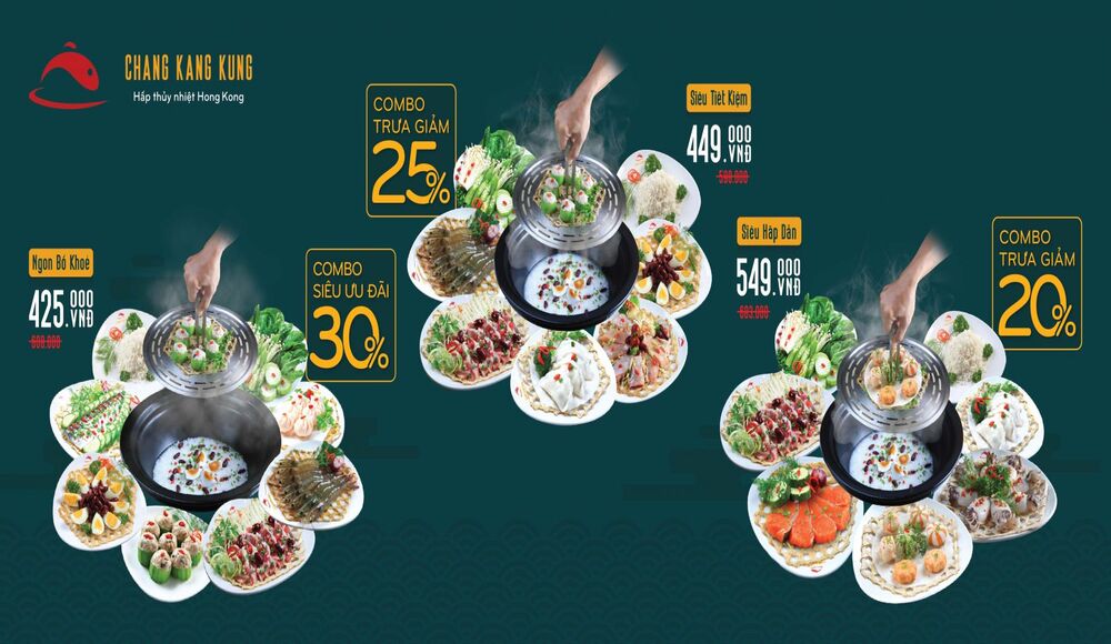 Menu Chang Kang Kung - Thơm ngon, trọn vị với "hấp thủy nhiệt"