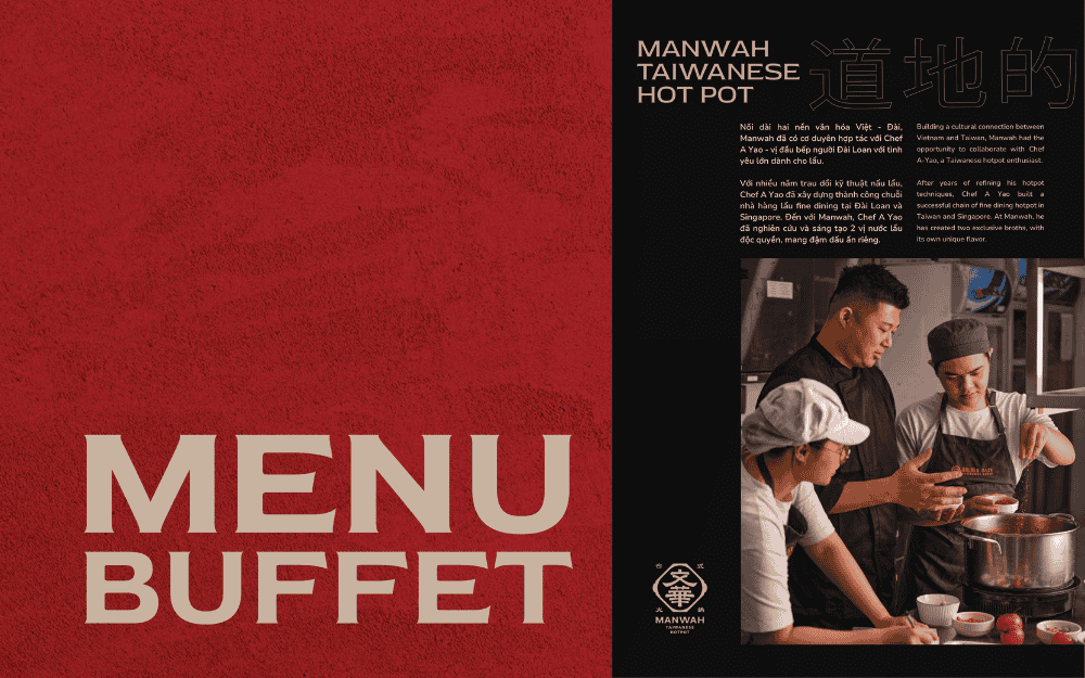 MANWAH TAIWANESE HOT POT - MENU BUFFET