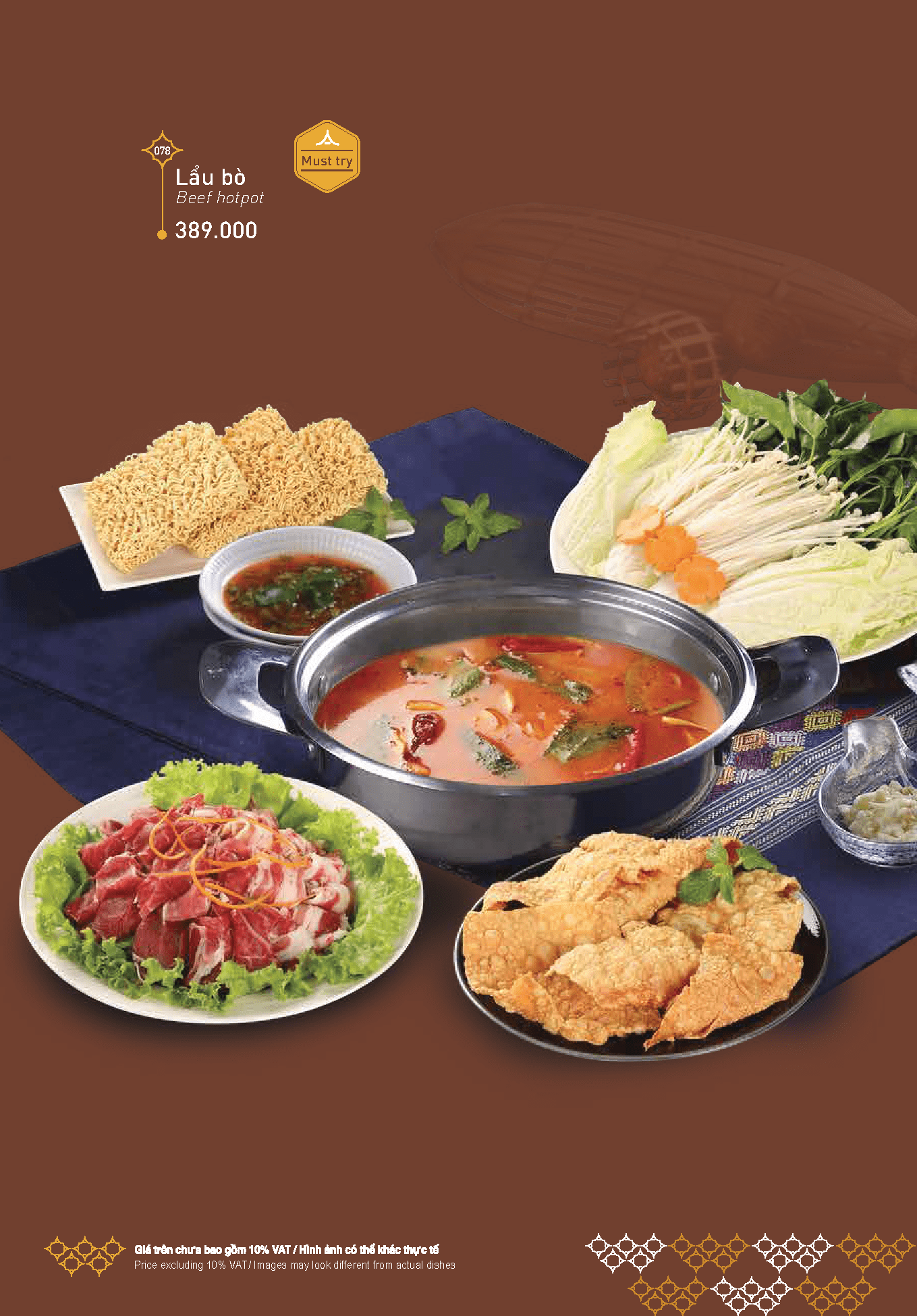 KHAO LAO MENU | AEON MALL Tân Phú Celadon - Điểm vui chơi và mua sắm ...